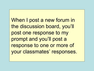How to-post-to-the-blackboard-discussion-board3074 | PPT