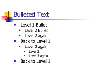 How To Present | PPT