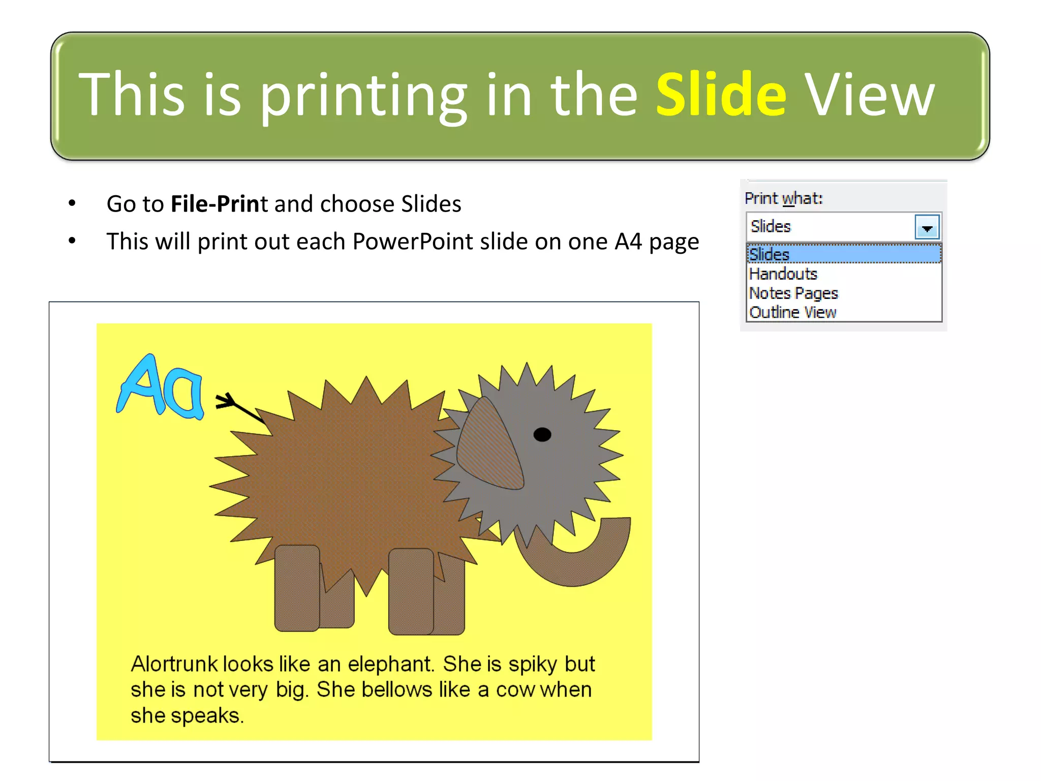 How To Print Out In Power Point | PDF