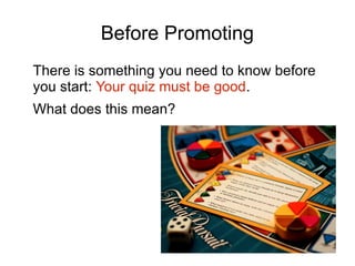 How To Promote Your Quiz or Survey | PPT