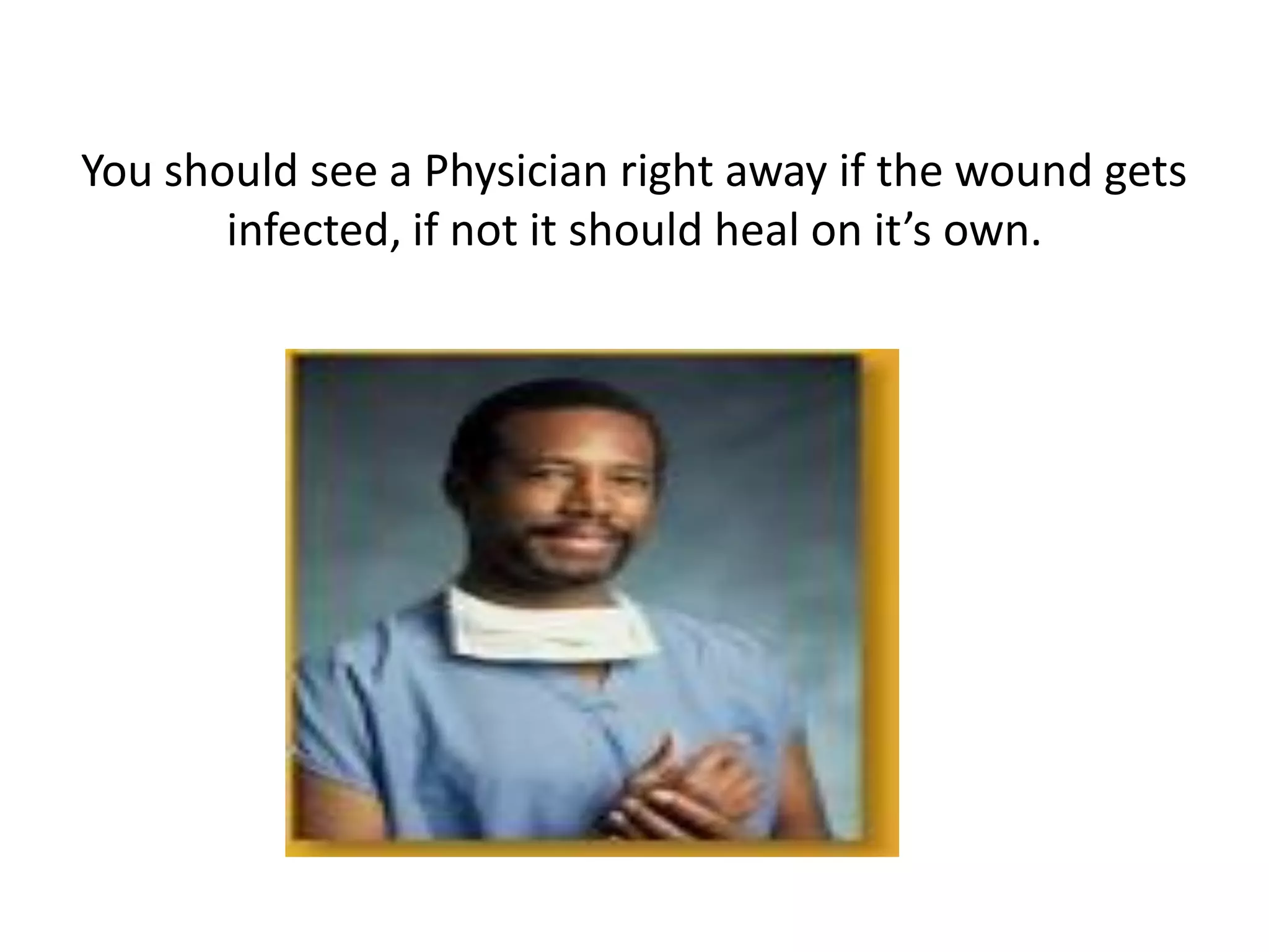 How To Properly Clean A Simple Wound | PDF