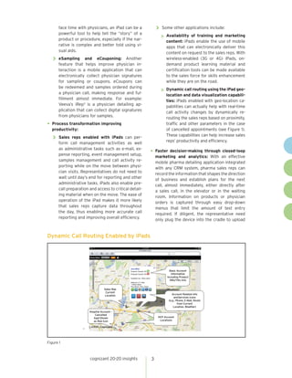 How to Properly Deploy the iPad Within the Pharma Sales Force | PDF