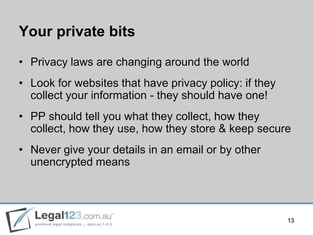 How to Protect Yourself Online | PPTX