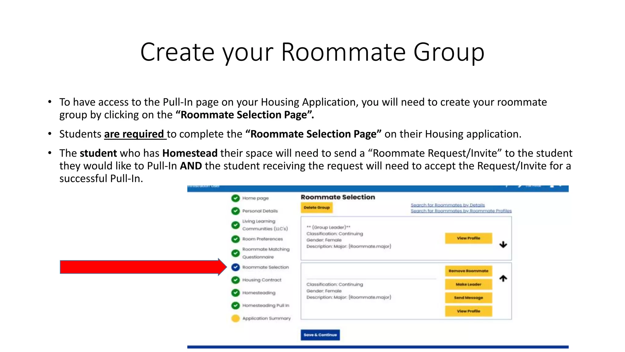 How to Pull in a Roommate | PPTX
