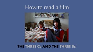 How to read a film | PPTX