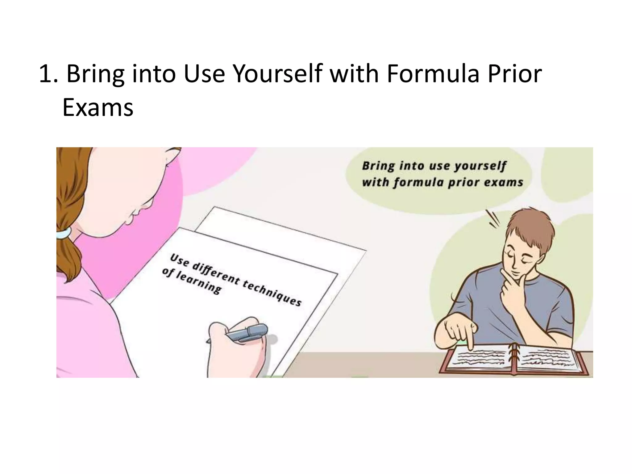 How to Remember Formulas During Examinations | PPT