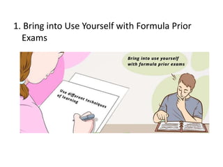 How to Remember Formulas During Examinations | PPT