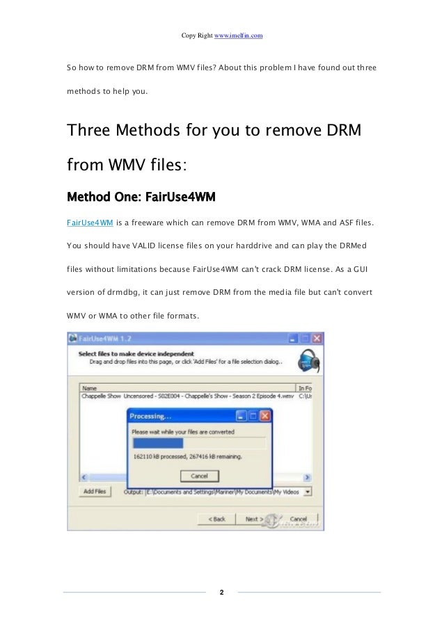 Linux Crack Drm Wmv free load - thoughtsfile