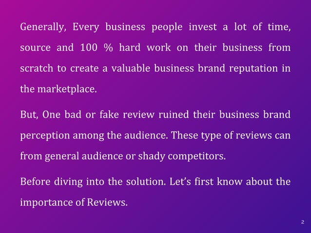 How To Remove Negative Reviews From Google | PPT