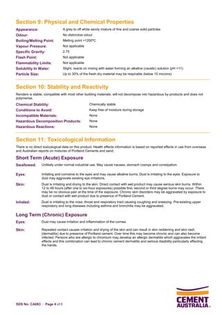 Renders SDS | PDF
