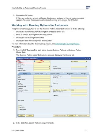 How to-set-up-an-automated-dunning-process-88 | PDF