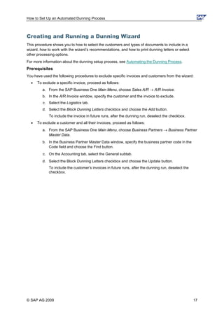 How to-set-up-an-automated-dunning-process-88 | PDF