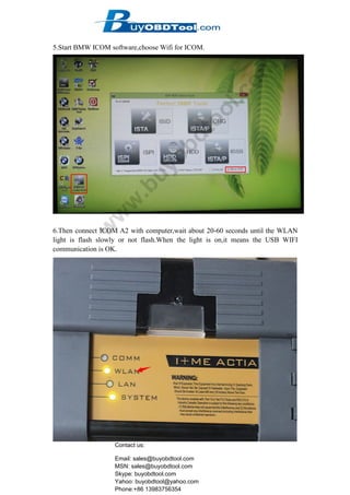 How to set BMW ICOM WIFI? | PDF | Consumer Electronics | Technology ...