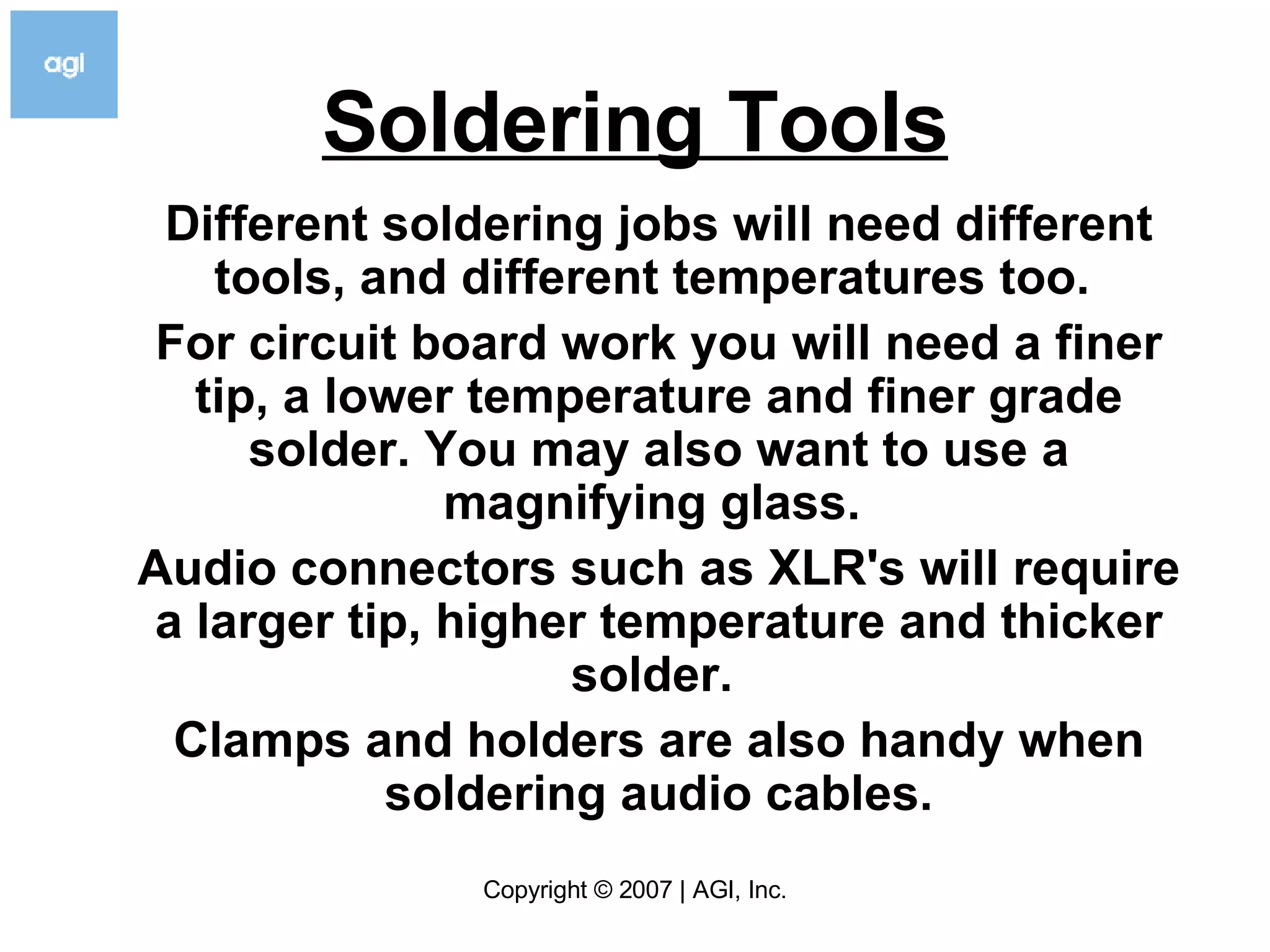 How To Solder V3.5 | PPT | Jewelry Making | Arts and Crafts