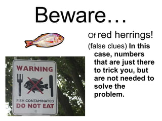 How To Solve A Math Problem!-new and improved | PPT