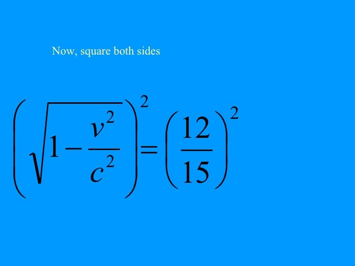 How To Solve The Special Relativity Time Dilation