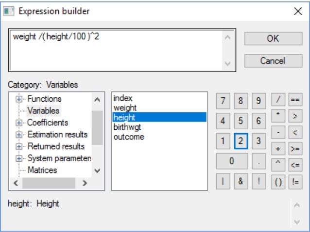 How to analyse data using Stata