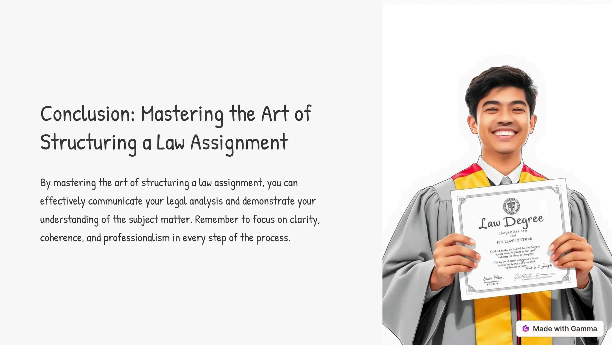 How to Structure a Perfect Law Assignment | PDF