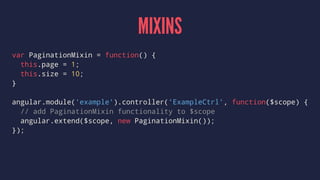 How To Structure Large Applications With AngularJS | PPT