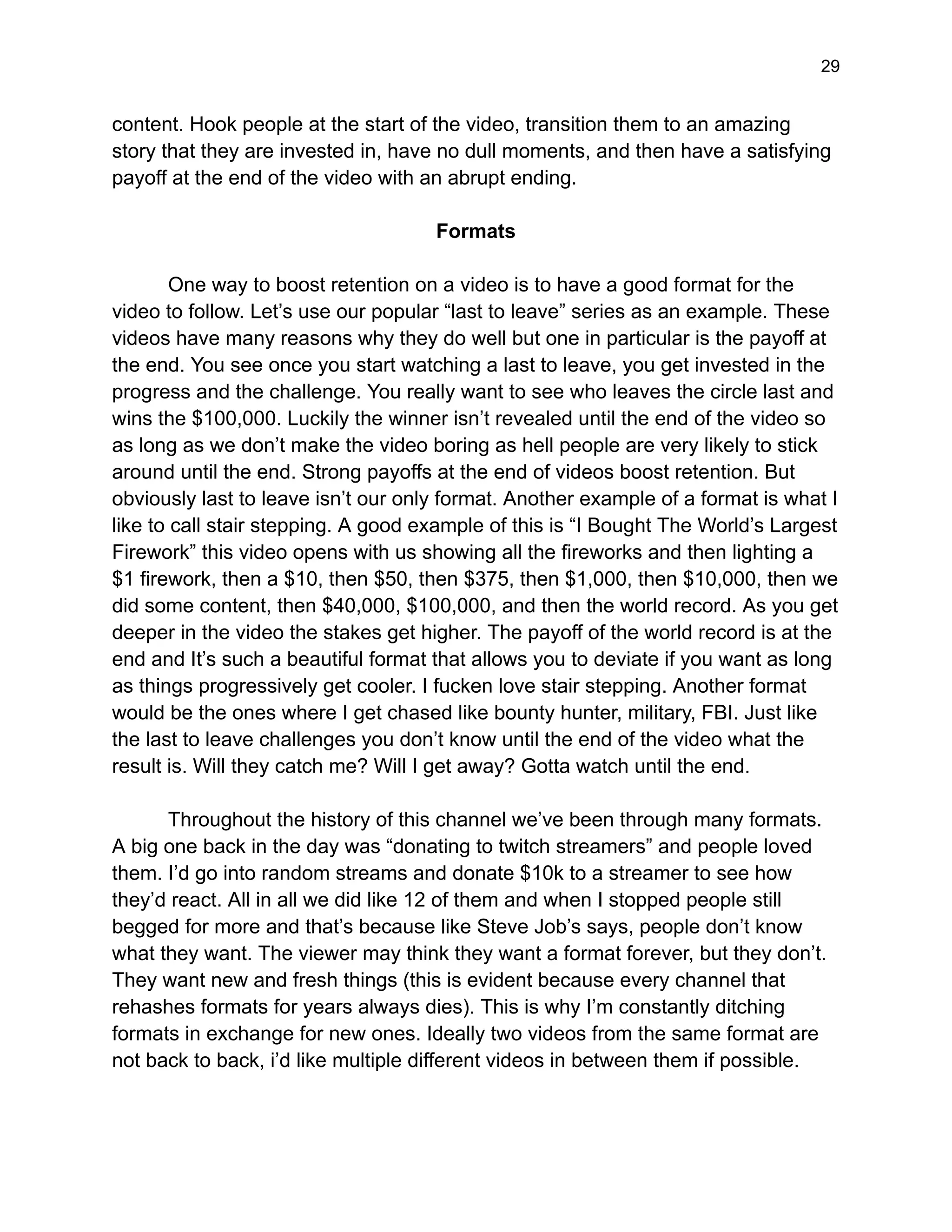 How to Succeed at MrBeast Production Handbook | PDF