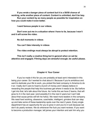 How to Succeed at MrBeast Production Handbook | PDF