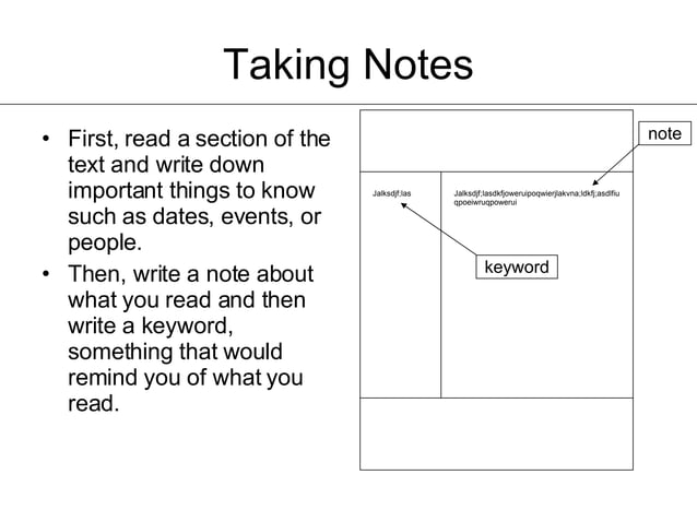 How to Take Cornell Notes | PPT