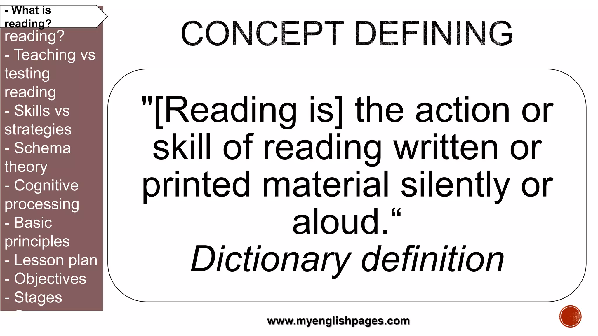 How to Teach Reading Skills | PPTX