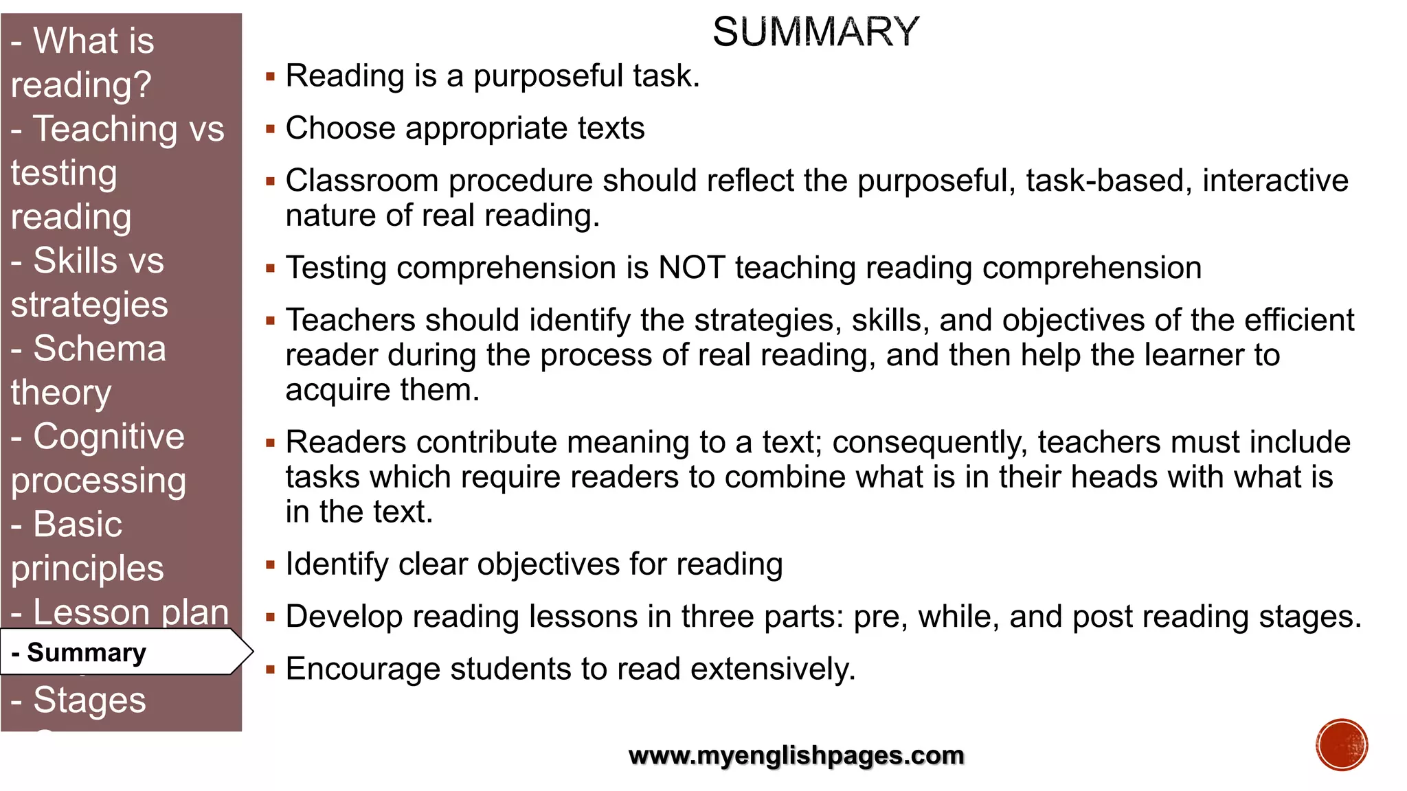 How to Teach Reading Skills | PPTX