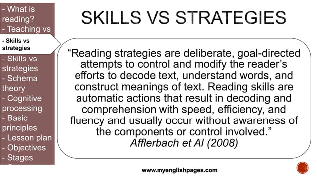 How to Teach Reading Skills | PPTX
