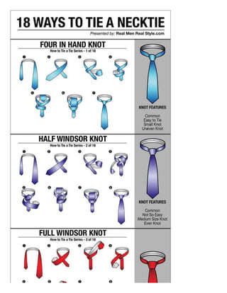 How to-tie-a-necktie | PDF