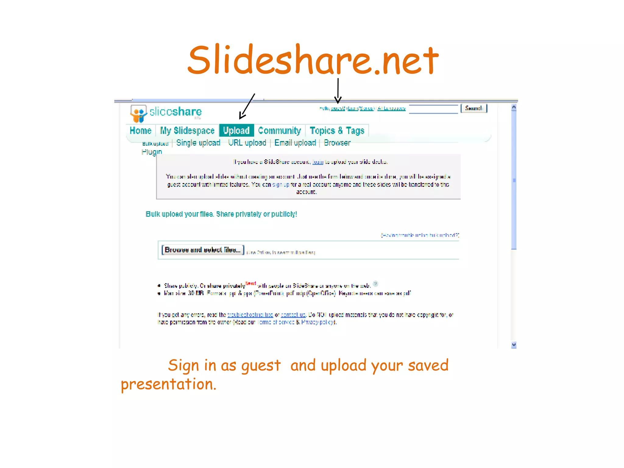 How To Upload Your Presentation | PPT