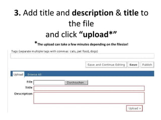 How To Upload2 | PPT