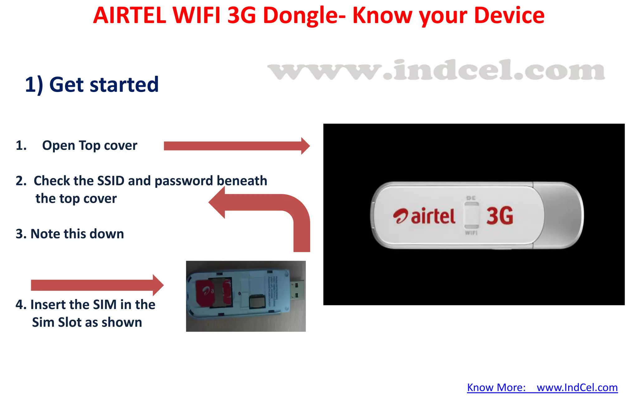 How to SETUP Airtel 3G Wingle (ZTE 3G WiFi - 21.6Mbps) | PDF