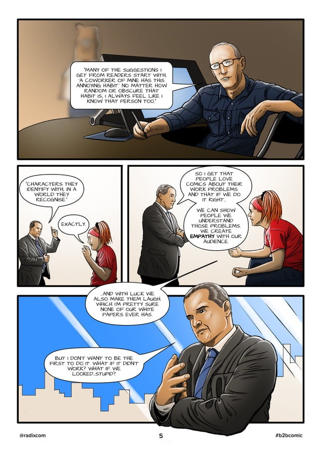 How to use comics in B2B marketing | PDF