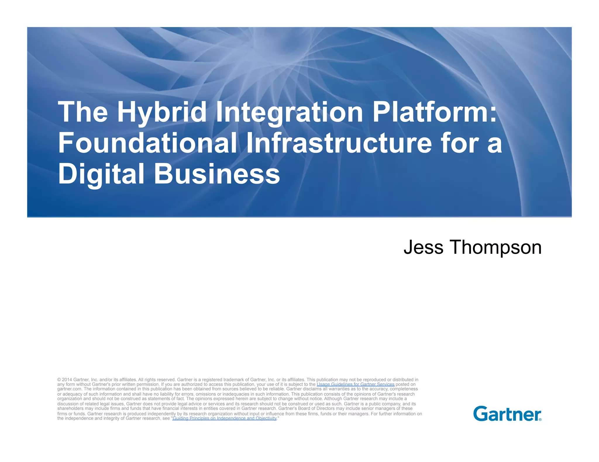 How To Use Hybrid Integration Platforms Effectively Ppt