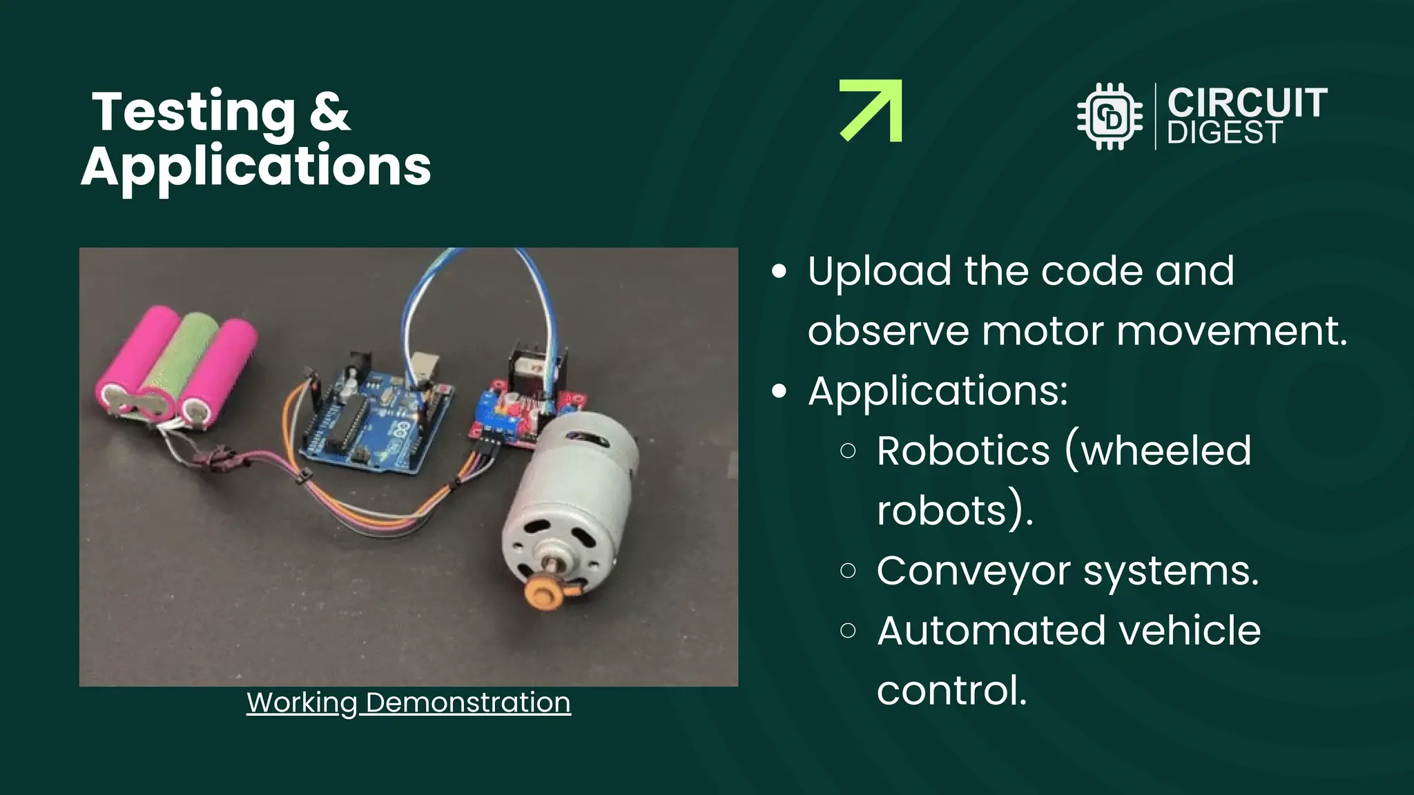 How to use L298N Motor Driver with Arduino? | PDF