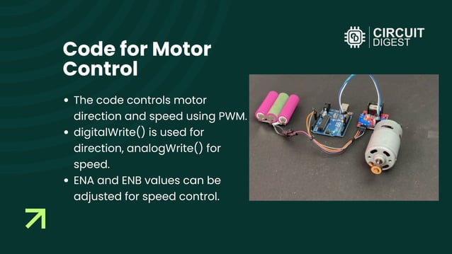 How to use L298N Motor Driver with Arduino? | PDF