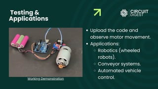 How to use L298N Motor Driver with Arduino? | PDF