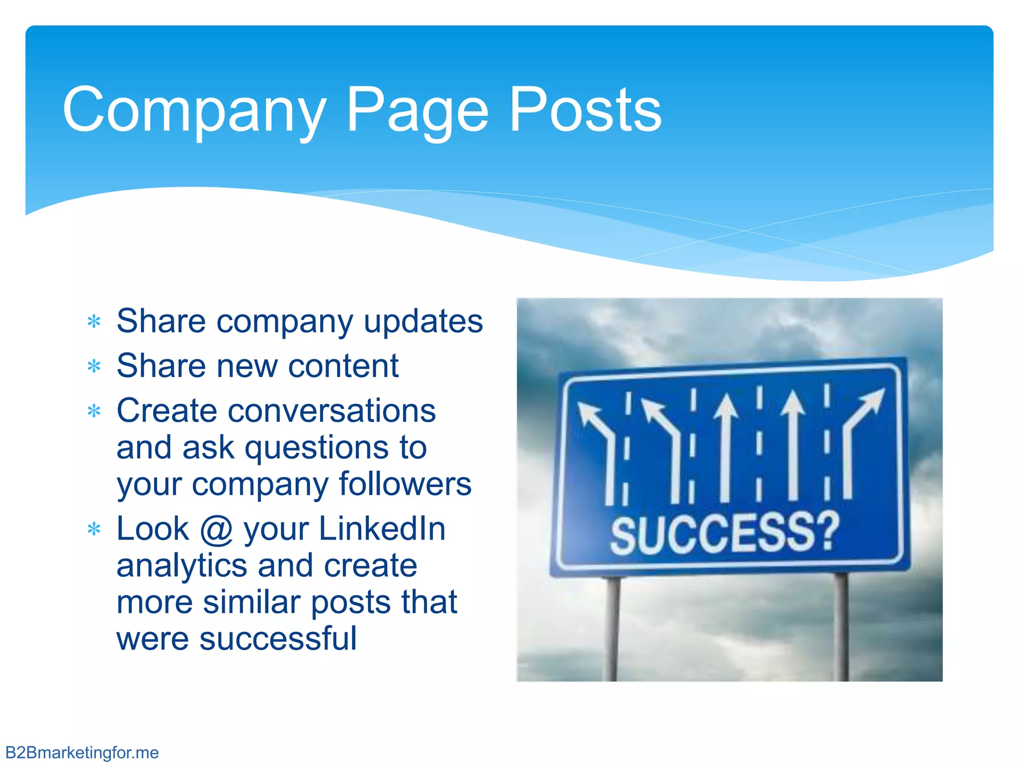 LinkedIn Beginners Guide for B2B Businesses | PPT