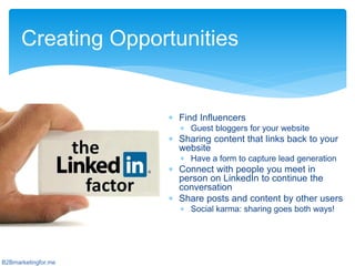 LinkedIn Beginners Guide for B2B Businesses | PPTX