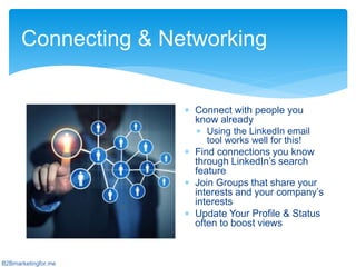 LinkedIn Beginners Guide for B2B Businesses | PPT