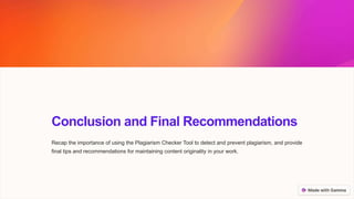 How to Use Plagiarism Checker Tool.pptx
