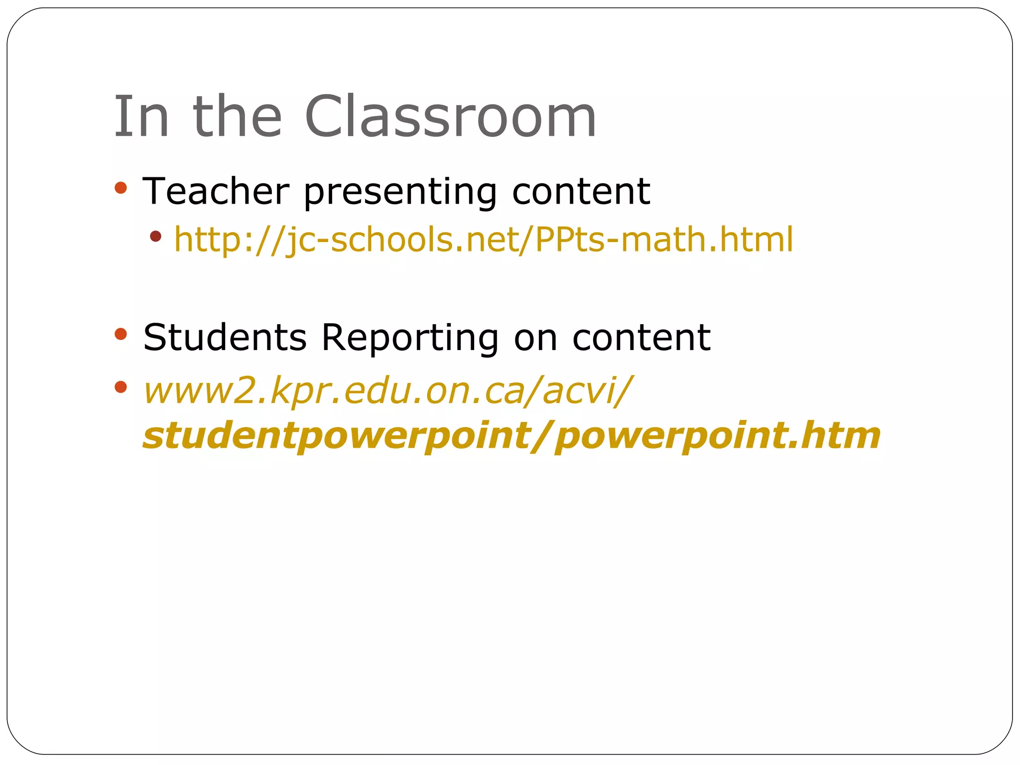 How To Use Power Point Effectively | PPT