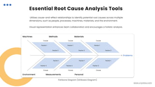 How to Use Root Cause Analysis Tools in Maintenance | PDF
