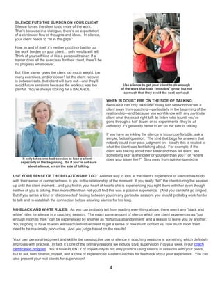 How to-use-silence-in-a-coaching-session | PDF