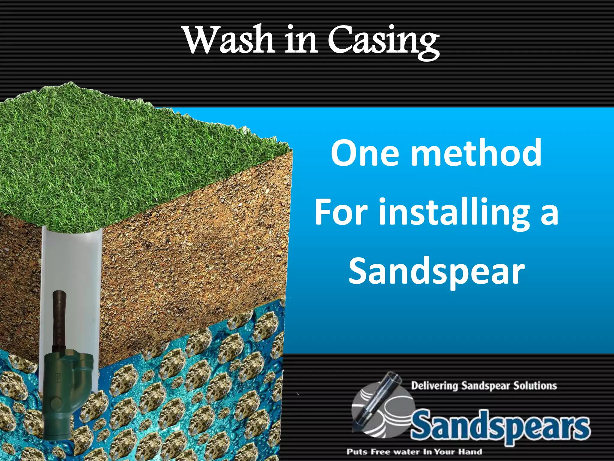 How to-wash-in-casing-installation-method | PPTX