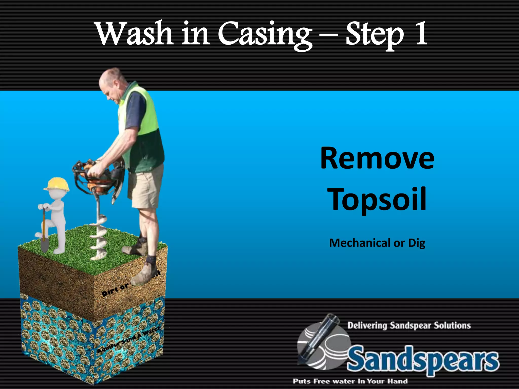How to-wash-in-casing-installation-method | PPTX