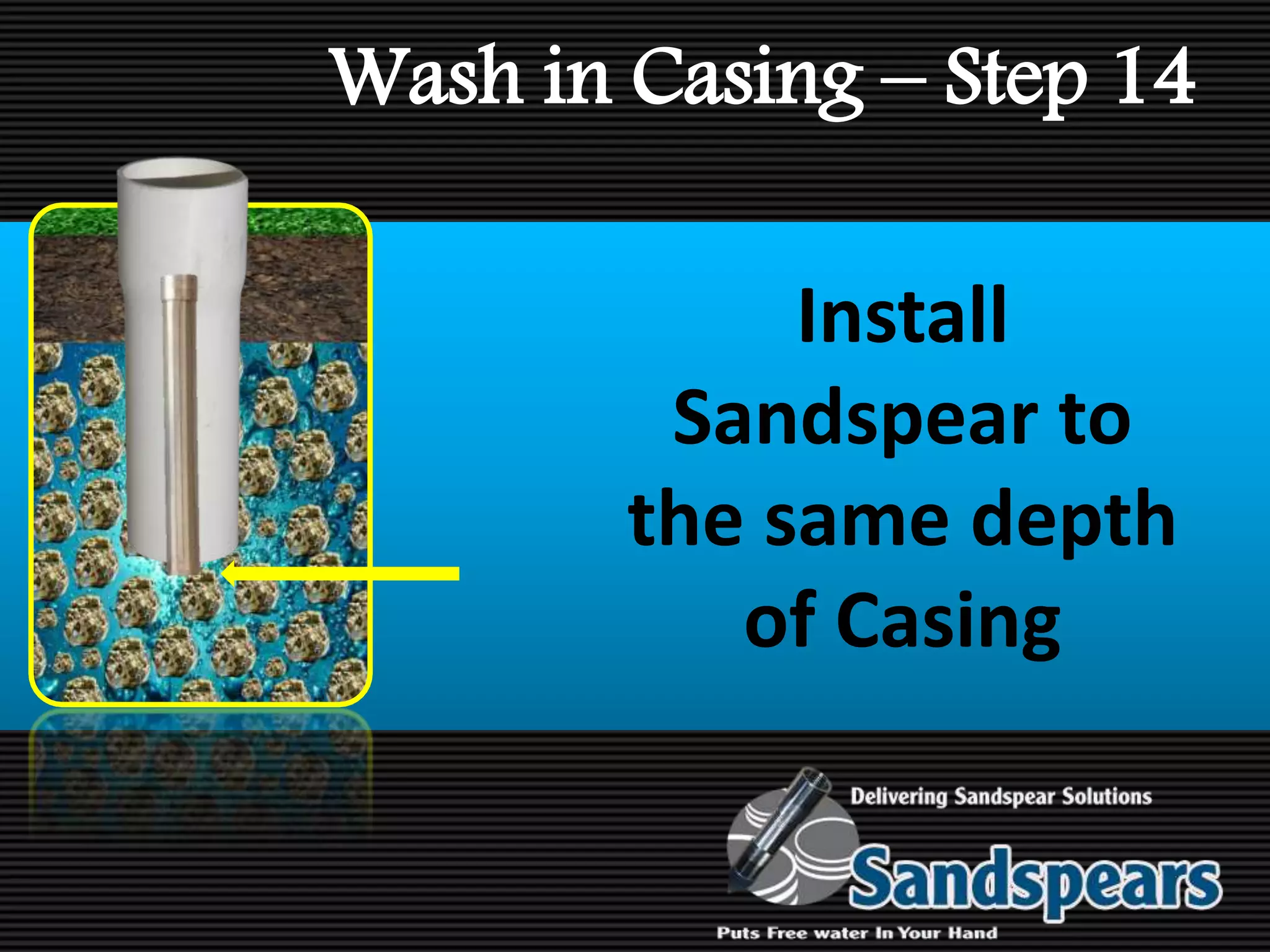 How to-wash-in-casing-installation-method | PPTX