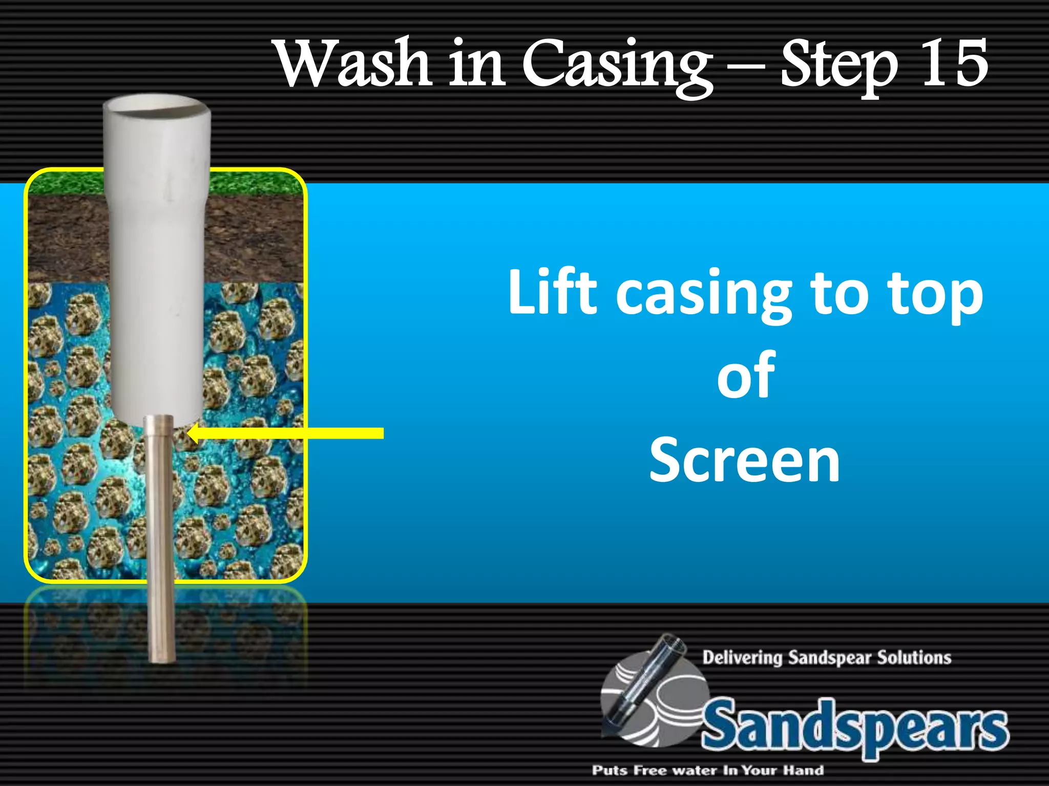 How to-wash-in-casing-installation-method | PPTX