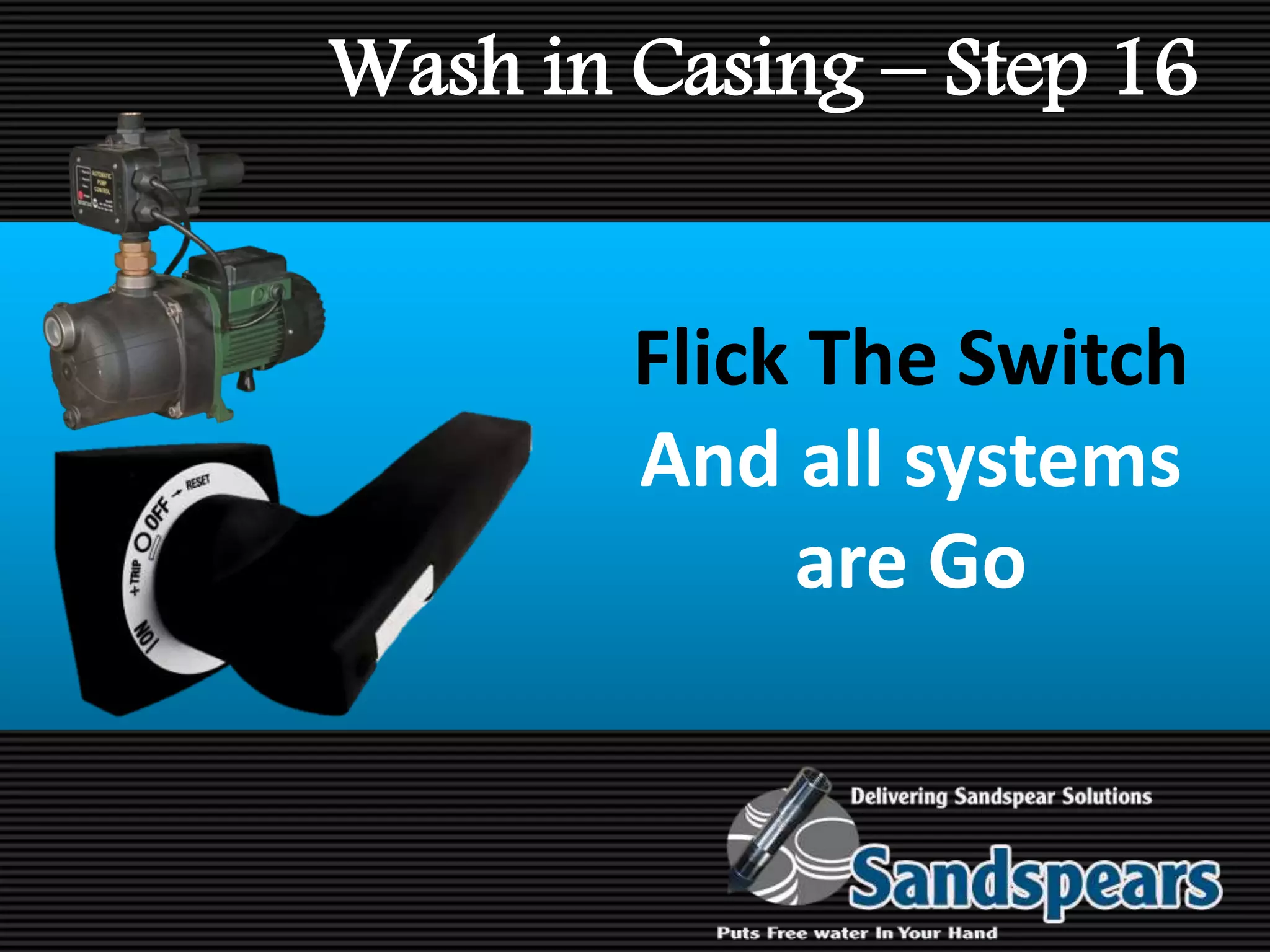 How to-wash-in-casing-installation-method | PPTX